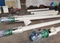 China Tubular Spiral Pellet Screw Conveyor for Tapioca Starch for sale