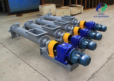 China U Trough Slurry Screw Conveyor Inclined Horizontal for sale