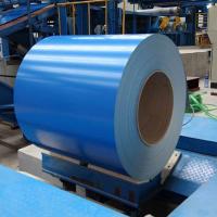 China PPGI Coil 0.11-2.5mm Matt Blue Hot Dip Galvanized Steel Coil for Roofing for sale