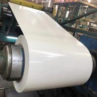 China White 0.4mm Pre Painted Galvanized Coil RAL 8017 AZ121 Z150 PPGI Steel Coil for sale