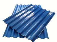 China Prepainted Color Coated Steel Roofing Sheet 0.125-2.5mm 35 Micron Top Paint for sale
