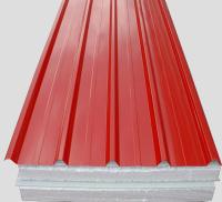 China DX51D Prepainted Corrugated Roofing Sheet SGCC Red Color 0.125-2.5mm Thickness for sale