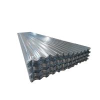 China 26 Gauge Galvanized Corrugated Steel Sheet CGCC 8 Ft Metal Roofing Panel for sale