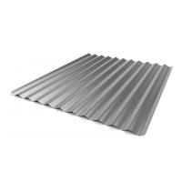 China 26 Gauge Galvanized Corrugated Steel Sheet CGCC 8 Ft Metal Roofing Panel for sale