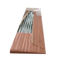China G550 Corrugated Galvanized Steel Sheet 0.105-0.8mm Thickness 3-8 Tons Coil Weight for Roofing for sale