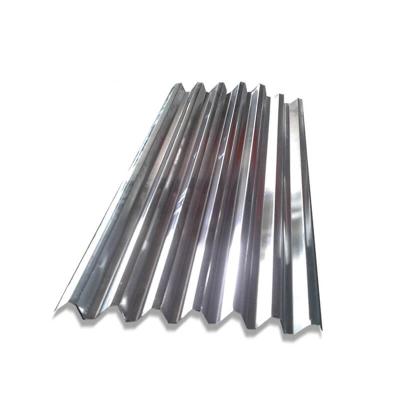 China 610mm Galvanized Corrugated Sheet SGCC 18 Gauge Corrugated Metal Panels 0.8mm Thick for sale