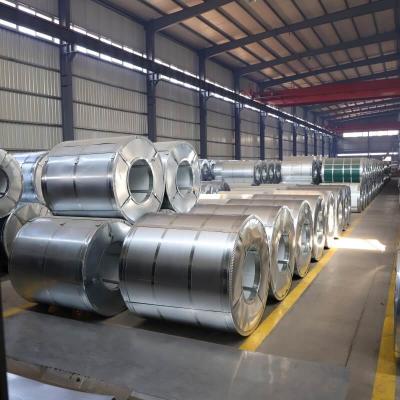 China RAL Color Galvalume Steel Coil AZ50 25MT 30-600g/m2 ISO BV CE 600-1250mm Width for sale
