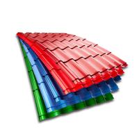 China Prepainted Color Coated Galvanized Steel Roofing Sheet 0.2mm 508mm 610mm for sale