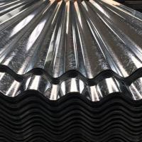China Galvanized Corrugated Roofing Sheet ASTM A525 Z43 0.125-2.5mm Thickness 3-8 Tons Bundle for sale