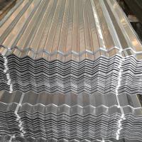 China Galvanized Corrugated Roofing Sheet ASTM A525 Z43 0.125-2.5mm Thickness 3-8 Tons Bundle for sale