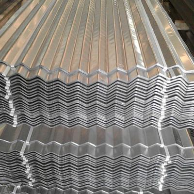 China Galvanized Corrugated Roofing Sheet ASTM A525 Z43 0.125-2.5mm Thickness 3-8 Tons Bundle for sale