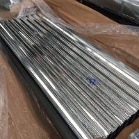 China SASO Galvanized Corrugated Roof Sheets 0.105-0.8mm Thickness Zinc Coating Z30-275g for sale