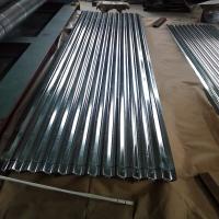 China AZ150 Galvanized Corrugated Roofing Sheet 0.15mm Thickness 30-275g Zinc Coating for sale
