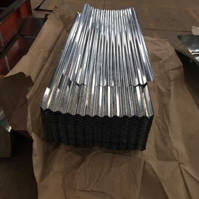 China SASO Galvanized Corrugated Roof Sheets 0.105-0.8mm Thickness Zinc Coating Z30-275g for sale