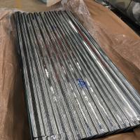 China Z30 Galvanized Corrugated Sheet 0.8mm 4x8 275g/m2 Steel Roofing Panel for sale
