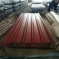China SGHC Blue Metal Sheet PPGI Corrugated Roofing Tile 0.12-0.8mm Thickness for sale