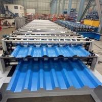 China SGHC Blue Metal Sheet PPGI Corrugated Roofing Tile 0.12-0.8mm Thickness for sale