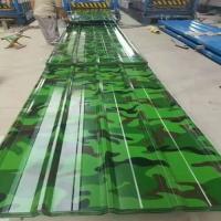China SPGC Prepainted Corrugated Steel Sheets 3-8 Tons Color Coated Galvanized for sale