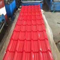 China T Wave Prepainted Roofing Sheet Z90 PPGI Roofing Sheet Corrugated for sale
