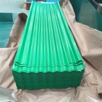 China Prepainted Galvanized Steel Corrugated Roofing Sheet 0.125-2.5mm 30-275g/m2 Zinc Coating for sale