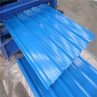 China Prepainted Color Coated Steel Roofing Sheet 0.125-2.5mm 35 Micron Top Paint for sale