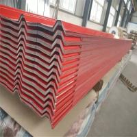 China Prepainted Roofing Sheet 7-30um Color Coated Steel ISO 18001 High Bearing Capacity for sale
