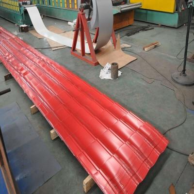 China SGCC Pre Painted Corrugated Roof Sheet 0.125-2.5mm Color Coated Steel for Roofing for sale