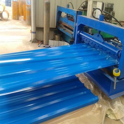 China Prepainted Roofing Sheet 0.125-2.5mm G550 Color Coated Metal Roofing for sale