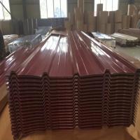 China Red DX51D Color Coated Galvalume Steel Sheet 0.125-2.5mm for Roofing Construction for sale
