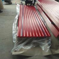 China SPCC Pre Painted Corrugated Galvanized Steel Sheet 0.105-0.8mm Z30-Z140 for sale