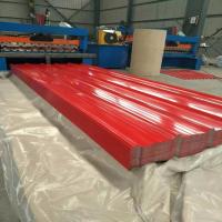 China ISO 18001 Zinc Coated Roofing Sheet AZ160 Blue Colour Roof Plate 0.30mm for sale