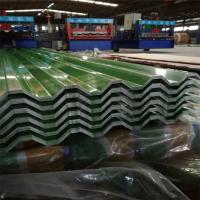 China ISO 18001 Zinc Coated Roofing Sheet AZ160 Blue Colour Roof Plate 0.30mm for sale