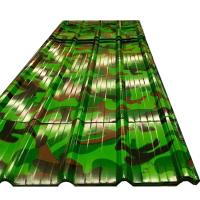 China 800mm Prepainted Roofing Sheet Z30 Colour Coated Steel RAL Color Regular Spangle 0.125-2.5mm for sale