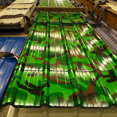 China DX51D Color Coated Galvalume Corrugated Roofing Sheet 0.125-2.5mm Thickness 0.6-3m Length for sale