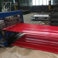 China DX51D Prepainted Galvanized Steel Sheet 0.3-1.0mm Color Coated Roofing for sale