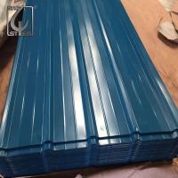 China DX51D Color Coated Galvalume Corrugated Roofing Sheet 0.125-2.5mm Thickness 0.6-3m Length for sale
