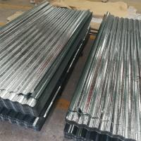 China 600mm-1250mm Width Galvanized Roofing Sheet 20-25um Top Paint Coating for sale