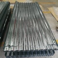 China 600mm-1250mm Width Galvanized Roofing Sheet 20-25um Top Paint Coating for sale