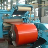 China PPGI Galvanized Steel Sheets With 15-25um Top Side Coating Coated Surface Treatment for sale