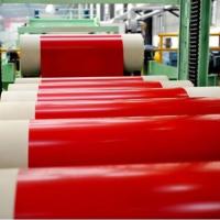 China Red PPGI Prepainted Galvanized Steel Coil 30-275g/m2 Zinc Coating 0.11-2.5mm Thickness for sale