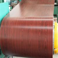 China Prepainted Steel Coil PPGI Embossed Colour Coated Steel 0.11-2.5mm Thickness for sale