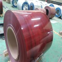 China Prepainted Galvalume Steel Coil G550 Az150 Z275 1250mm Colour Coated Sheet Roll for sale