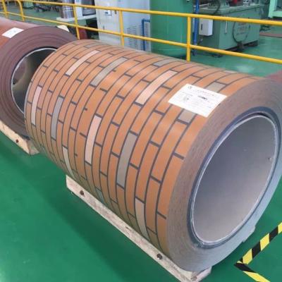 China PPGI Color Coated Galvanized Steel Coil 600-1250mm Width Z150 Zinc Coating for sale