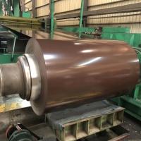 China HRB95 Prepainted Galvalume Steel Coil 600-1250mm Width PPGI Color Coated Sheet for sale