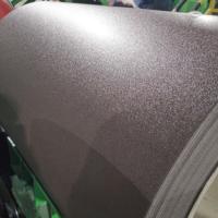 China Prepainted Steel Coil PPGI Embossed Colour Coated Steel 0.11-2.5mm Thickness for sale