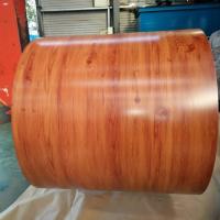 China PPGI Coil Prepainted Galvanized Steel Coils 5-10um Back Coating ID 508/610mm for sale