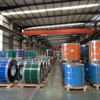 China SGCC Prepainted Steel Coil PPGL Color Coated Flat Steel 0.11-2.5mm Thickness for sale