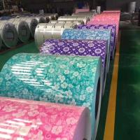 China PPGI Coated Steel Coil CGCC SGCC Prepainted Galvanized Steel 0.11-2.5mm HRB 60-85 for sale