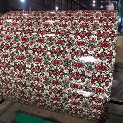 China PPGI Coated Steel Coil CGCC SGCC Prepainted Galvanized Steel 0.11-2.5mm HRB 60-85 for sale