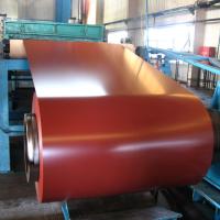 China PPGL Color Coated Galvanized Steel Coil 600-1250mm Width RAL 9002 0.11-2.5mm Thickness for sale